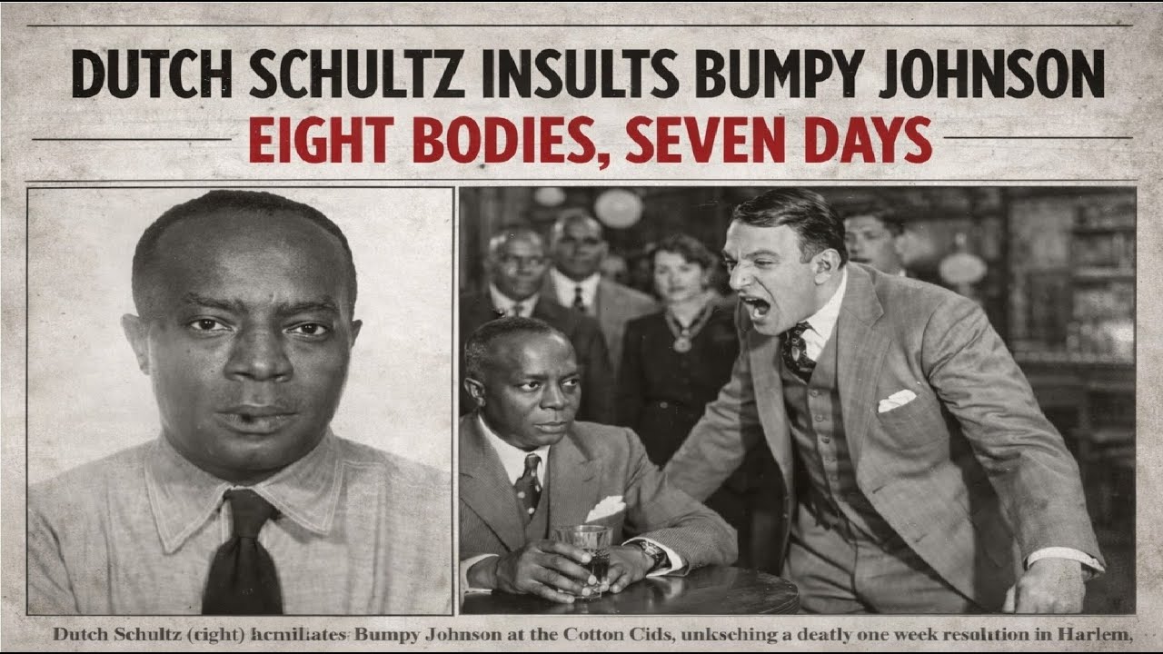 1935 News :Dutch Schultz’s Insult to Bumpy Johnson — Eight Bodies ...