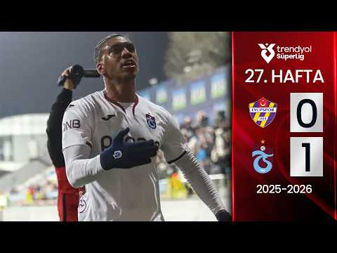Eyüpspor (0-1) Trabzonspor | MAÇ ÖZETİ | 27. Hafta - 2025/2026