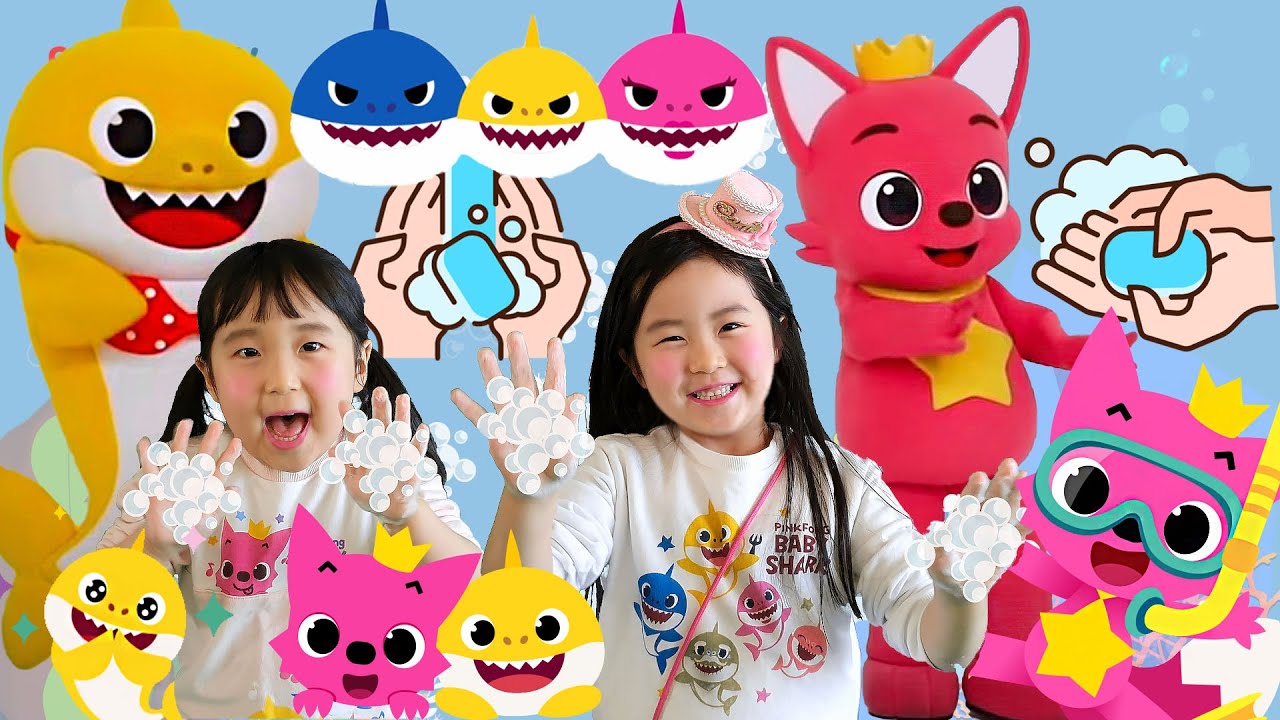 Wash Your Hands Dance with Baby Shark |아기상어 손씻기 영어ㅣ ...
