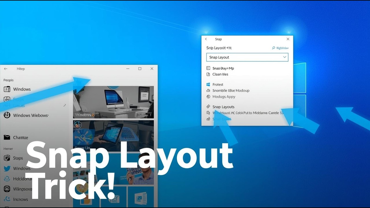 Windows 11 Snap Layout Trick – Instantly Organize Your Screen! - YouTube