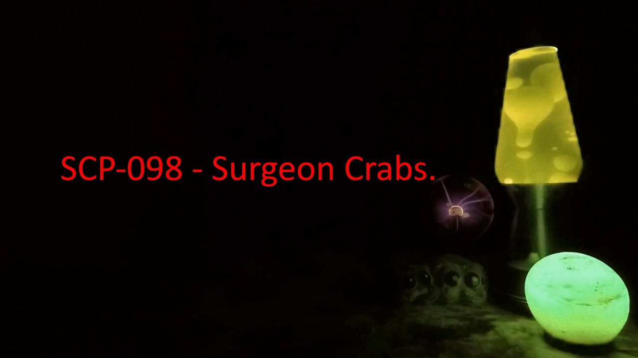 SCP-098 - Surgeon Crabs. - YouTube