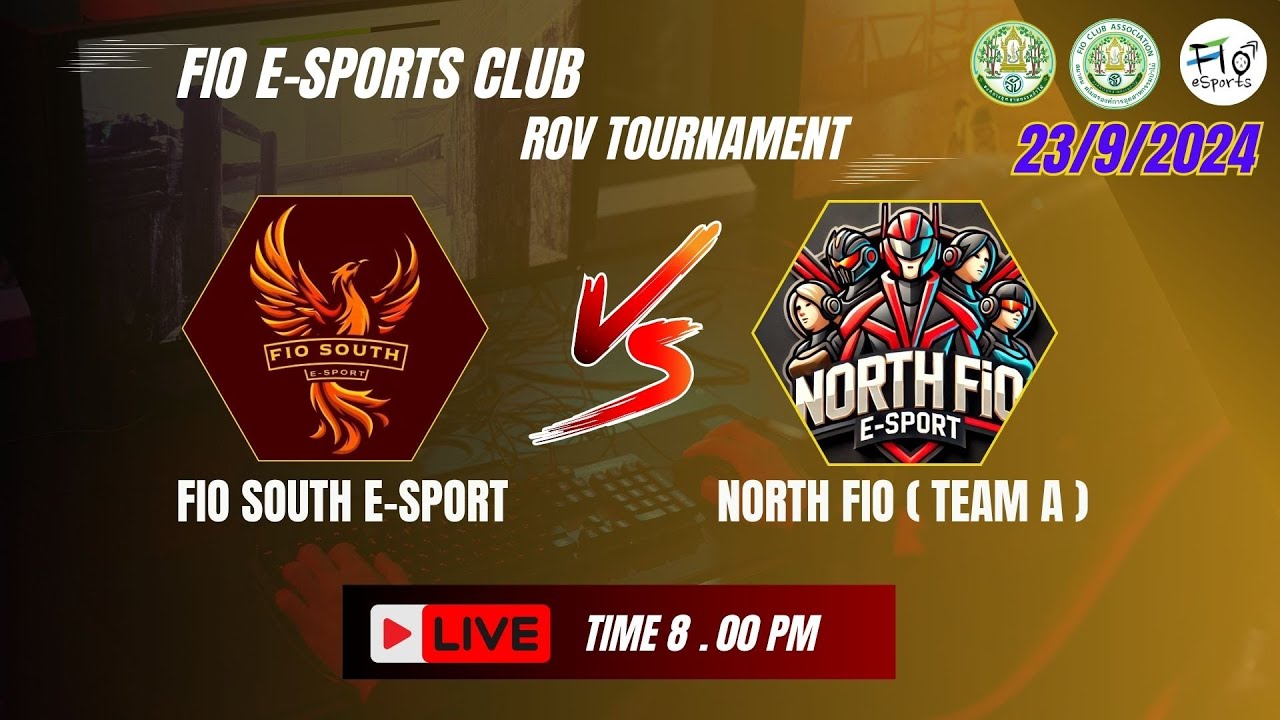 [FIO E-SPORT] FIO SOUTH E-SPORT VS NORTH FIO (TEAM A) | Day 13 - YouTube