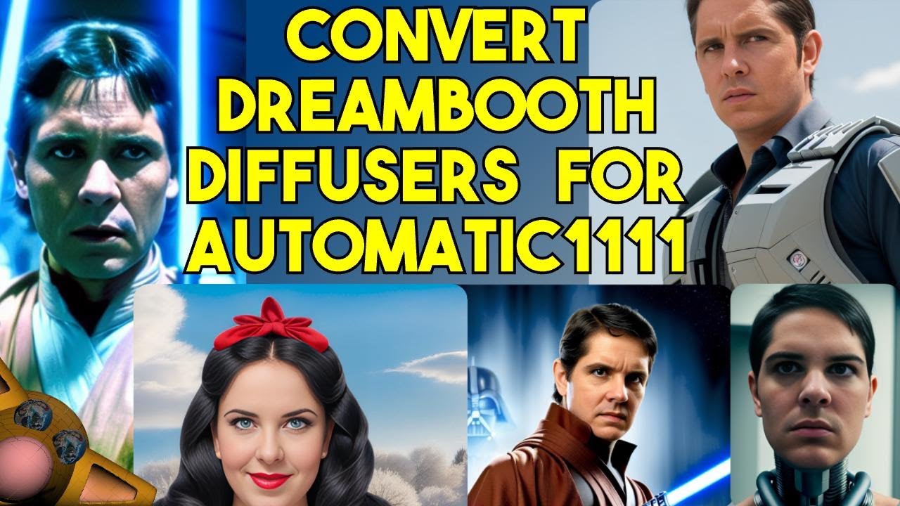 How to Convert Diffusers Dreambooth Models to CKPT Format! - YouTube