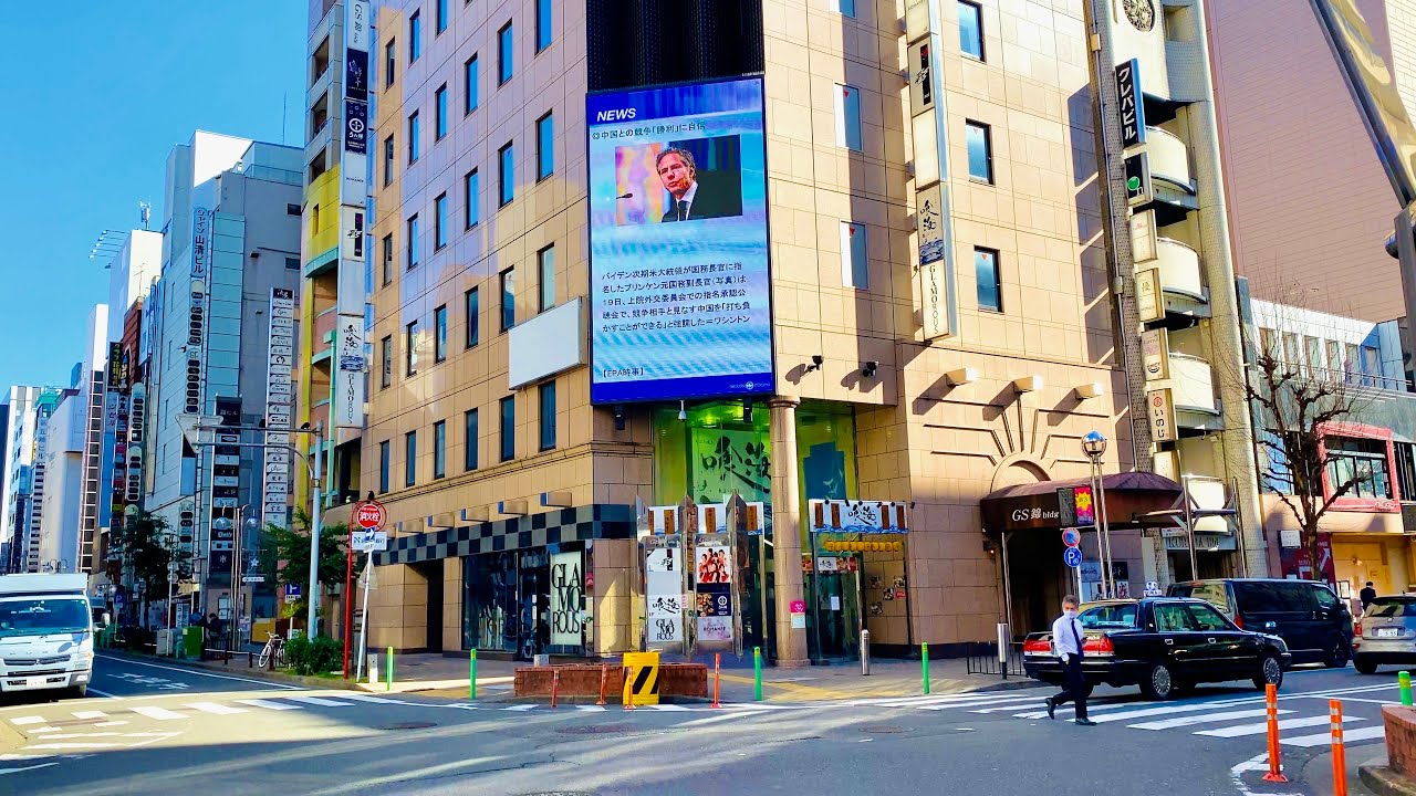 【4K】Japan Walking Tour - Food Street in Sakae Station, Nagoya - YouTube
