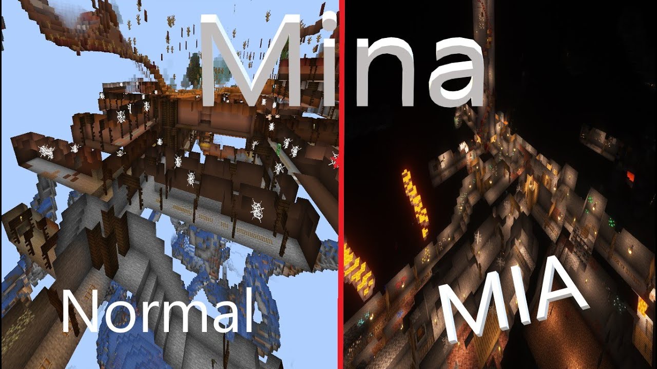 Tutorial, COMO hacer una MINA en MINECRAFT - YouTube