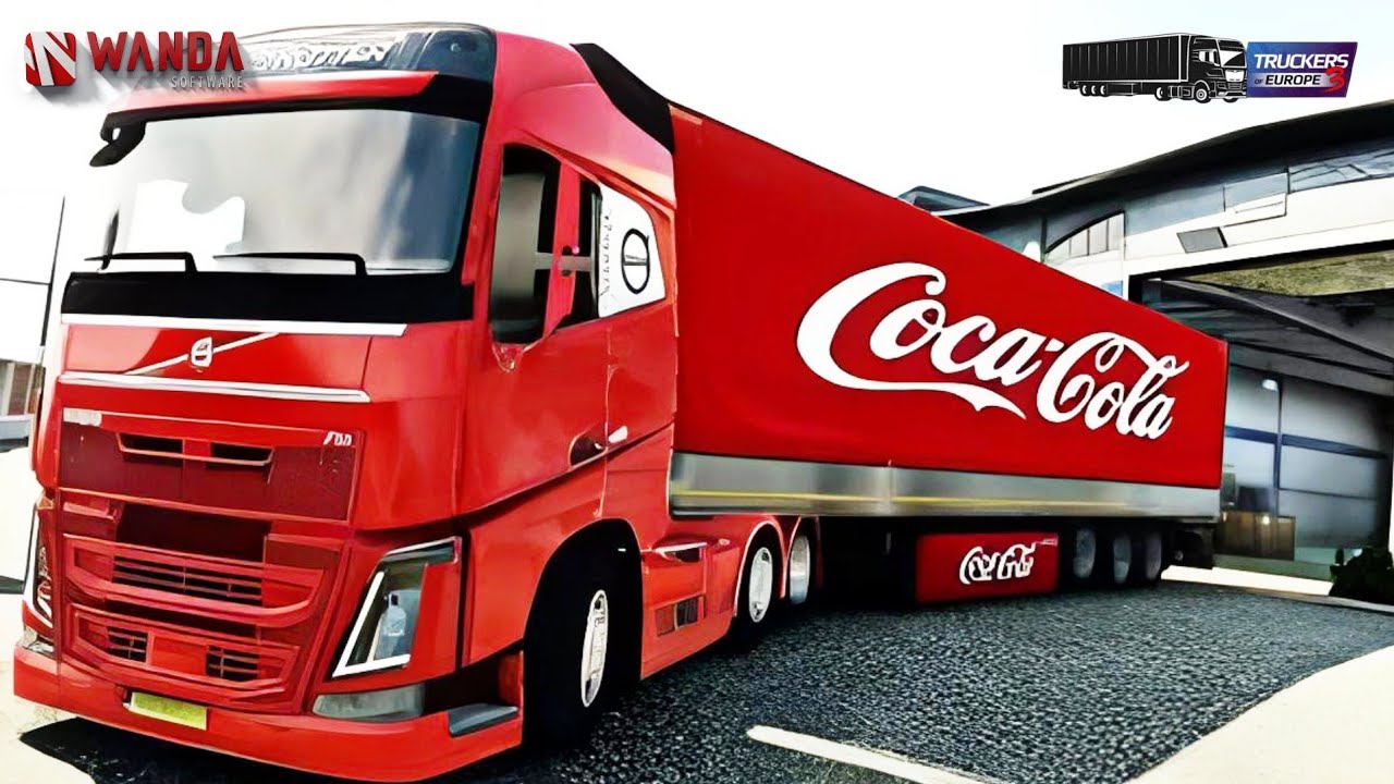 Coca Cola Delivery Truck - First Time Deliver To Tremola & Beautiful ...
