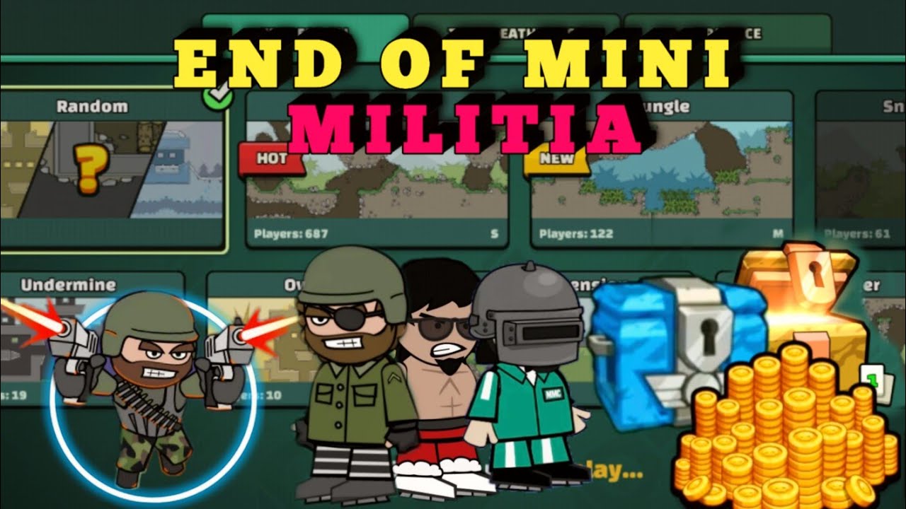 End of an Era : (Mini Militia Game)||Rise & Downfall of Mini militia ...