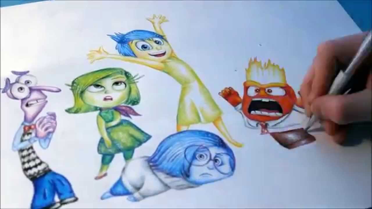 Inside Out Speed Drawing - YouTube