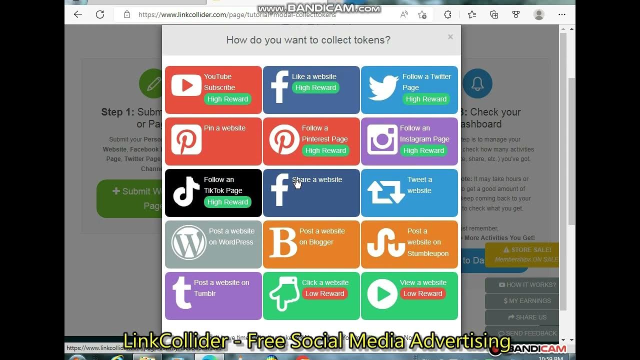 LinkCollider Free Promote Your Social Media Pages - YouTube