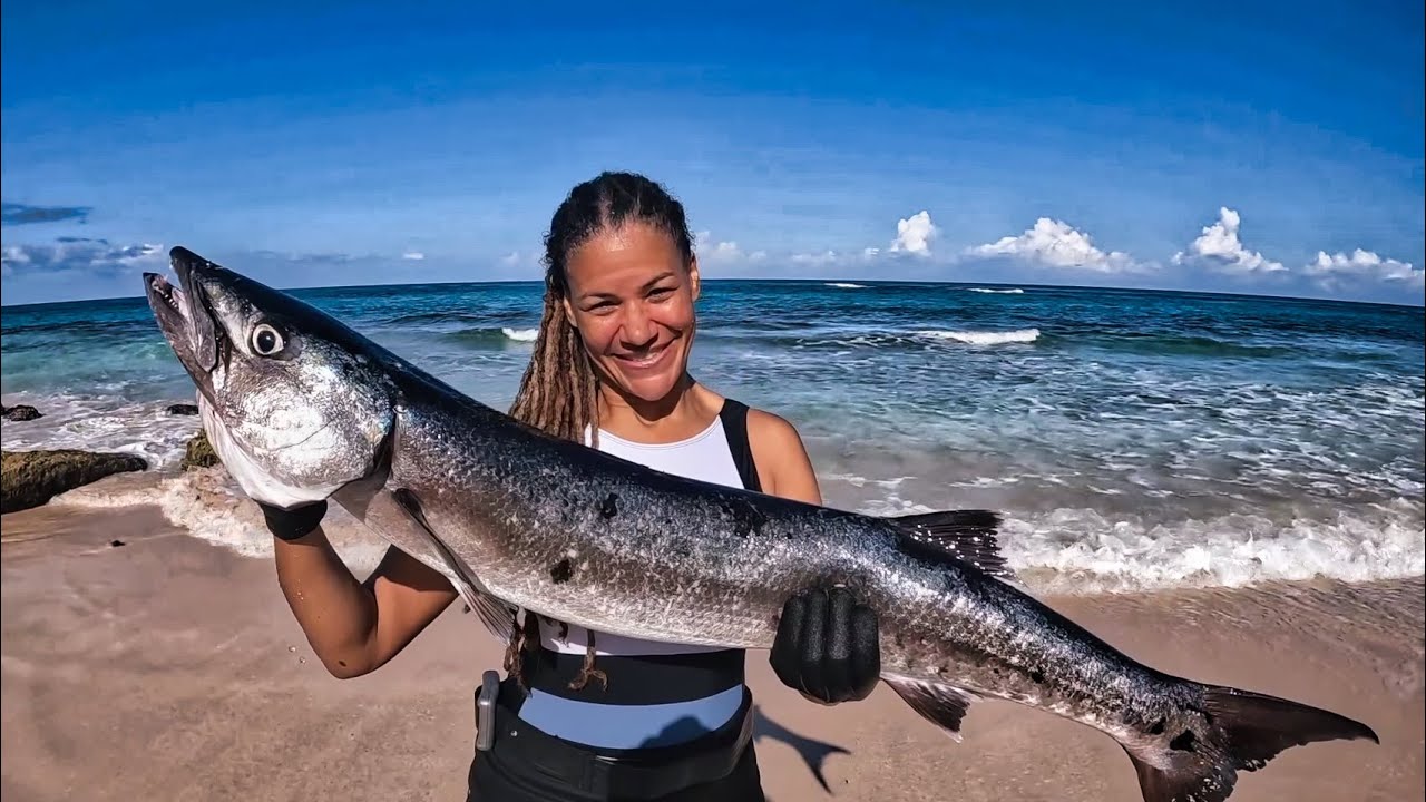 10lbs BARRACUDA CATCH BY FISHERMEN QUASEY| CATCH & COOK - YouTube