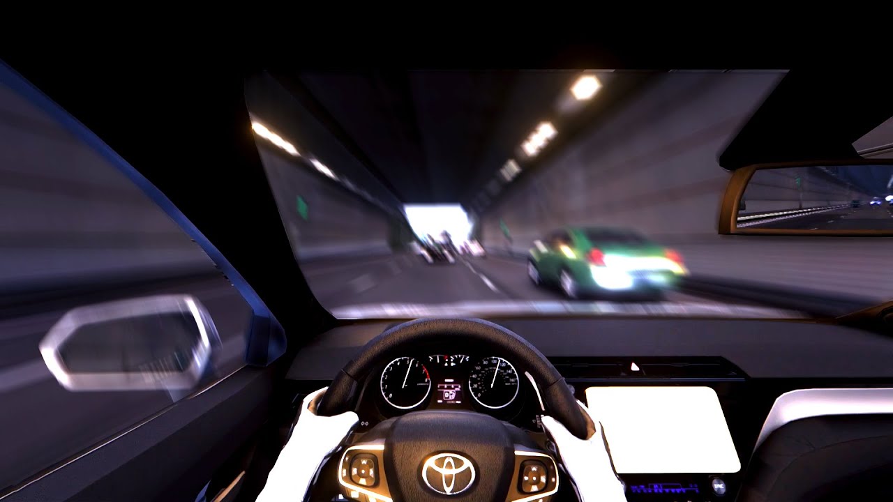 Late night Toyota Camry driving. - YouTube
