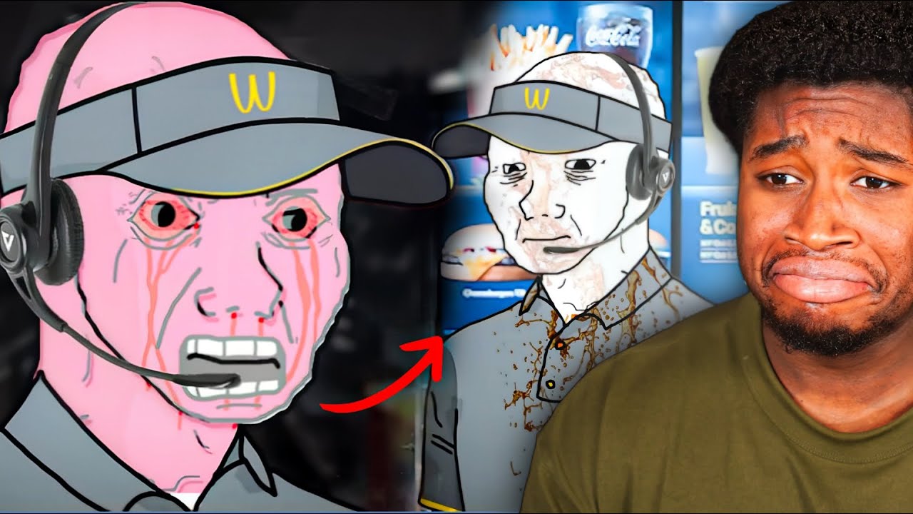 The SAD Life of a Fast Food employee - YouTube