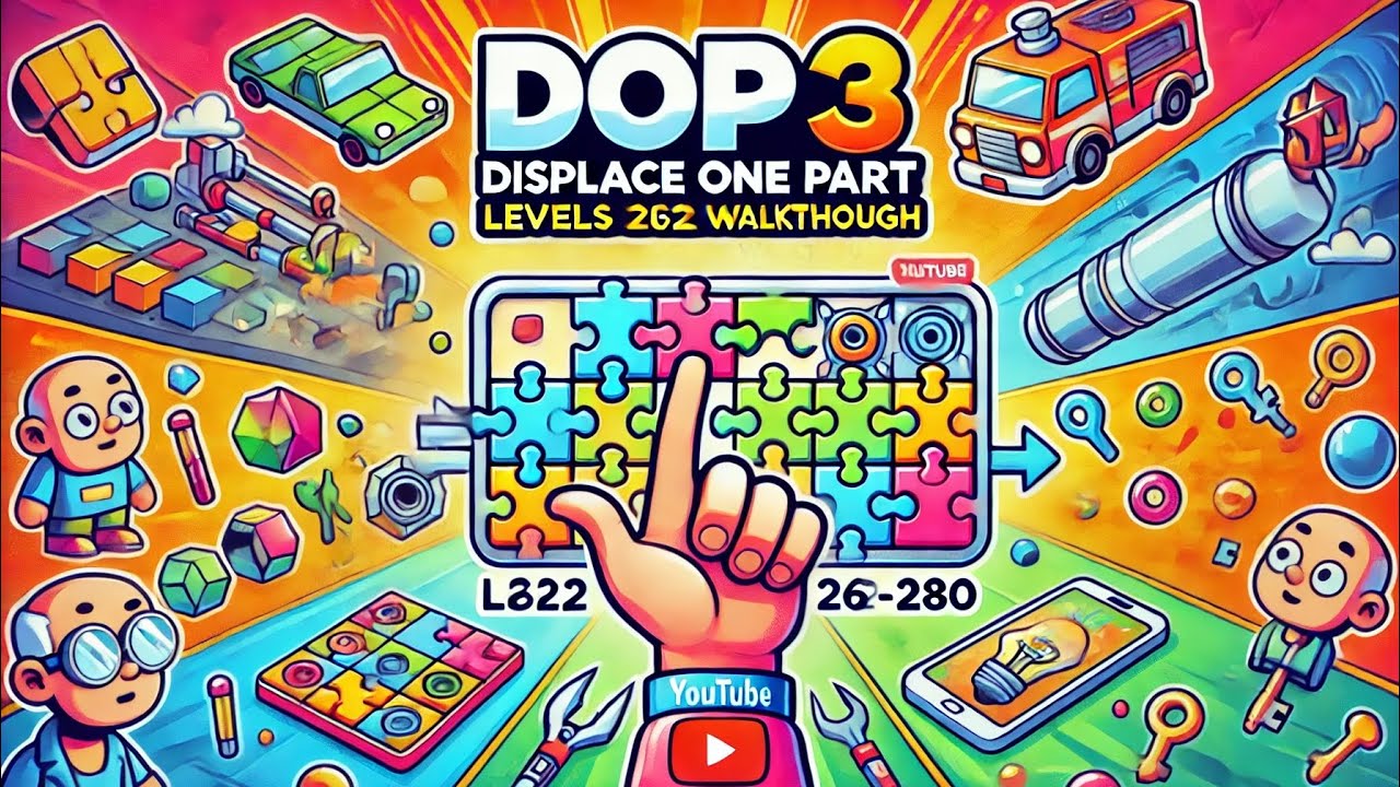DOP 3: Displace One Part Levels 261-280 Step-by-Step Walkthrough #dop3 ...