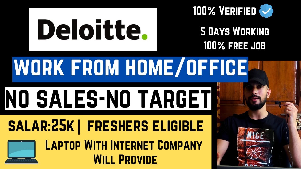 Deloitte Hybrid Work From Home Job - YouTube