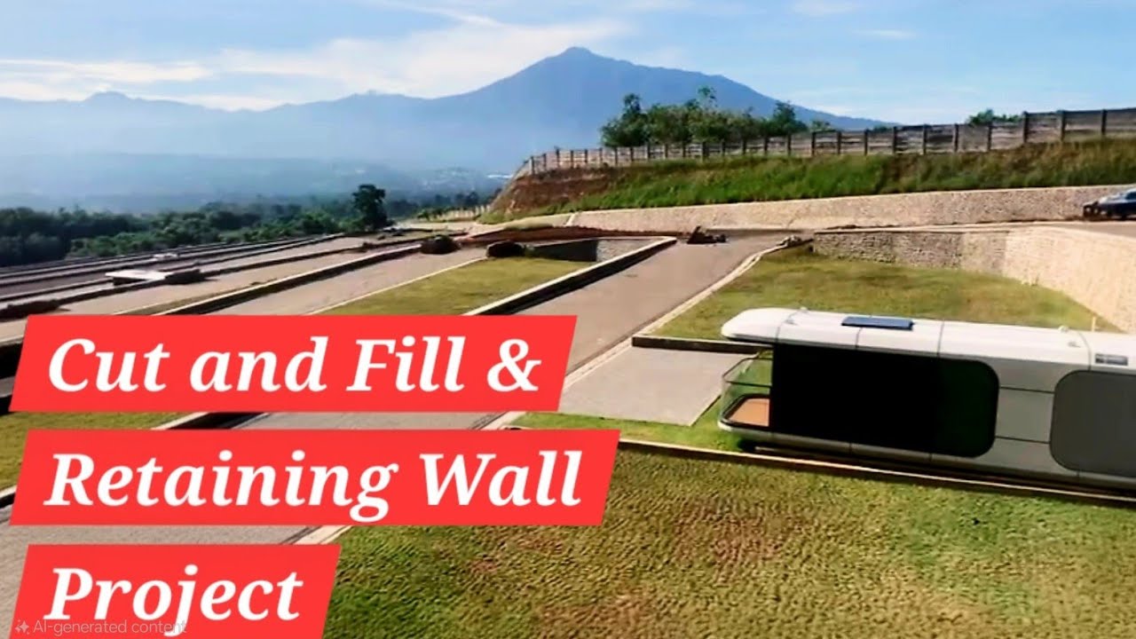 CUT AND FIILL & Retaining Wall Project || UMS Konstruksi - Solusi Infra ...