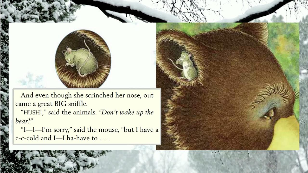 Don't wake up the bear! A Read Aloud about Hibernation in the winter ...