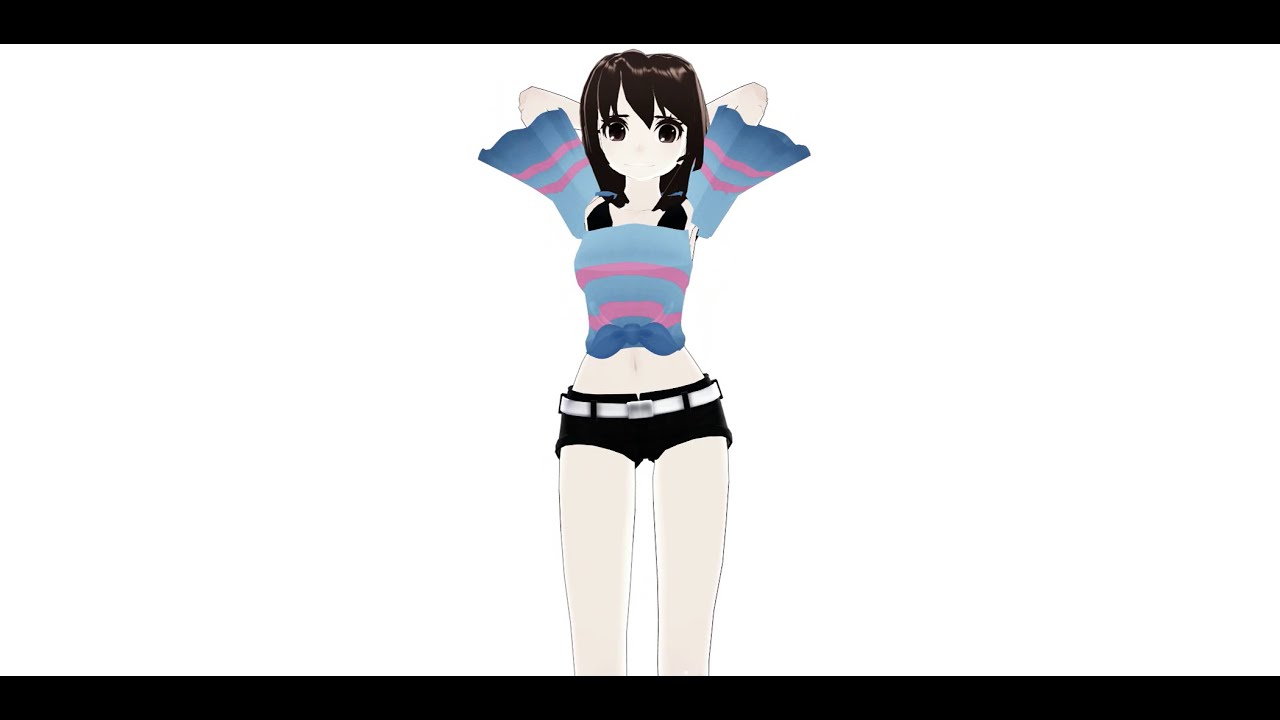 Hips Swing (MMD) (Frisk Edition) - YouTube