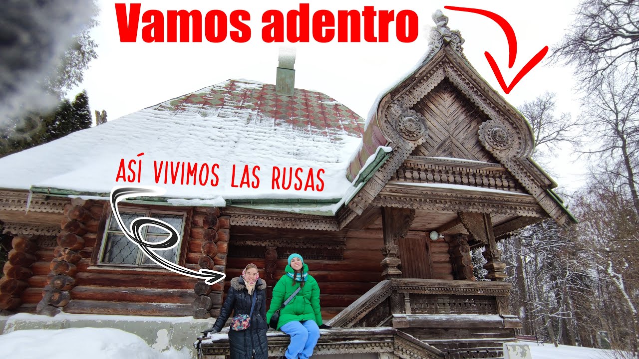¡Entra y conoce la casa típica rusa! Así vivimos los rusos. - YouTube