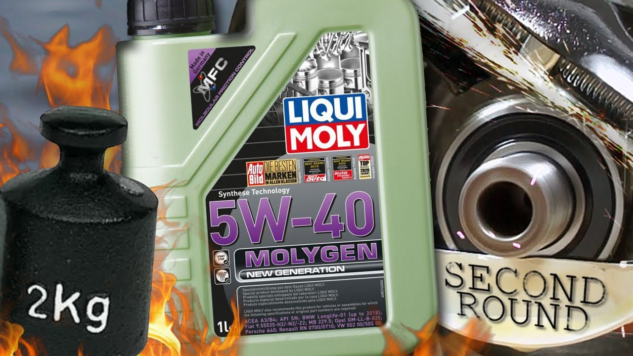 Liqui Moly Molygen 5W40 Jak skutecznie olej chroni silnik? 2kg - YouTube