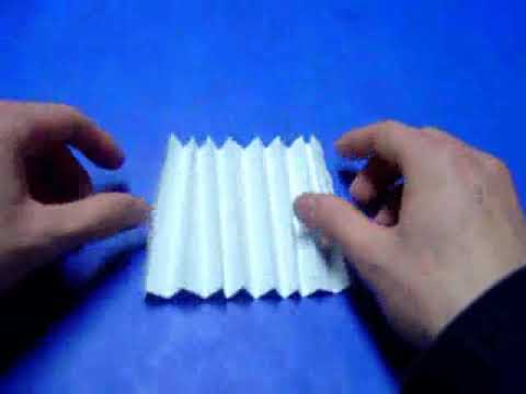 Crazy Paper Folding Trick - YouTube