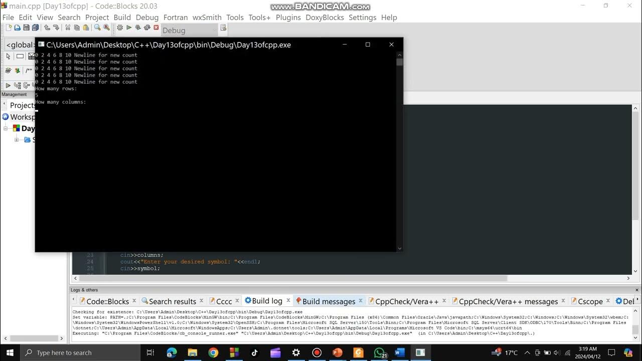 Day10 of Learning to code in C++ - YouTube