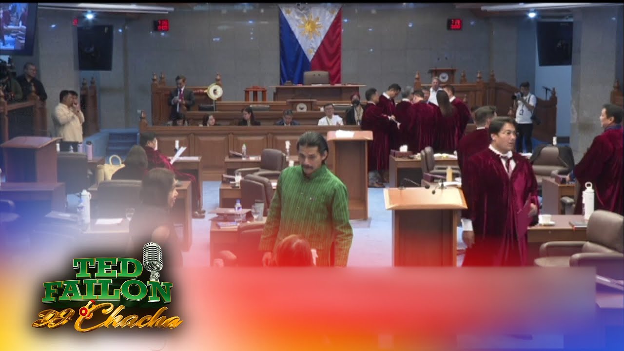 Senator-judge, nakapanumpa na pero ilan sa kanila, hindi nagsuot ng red ...