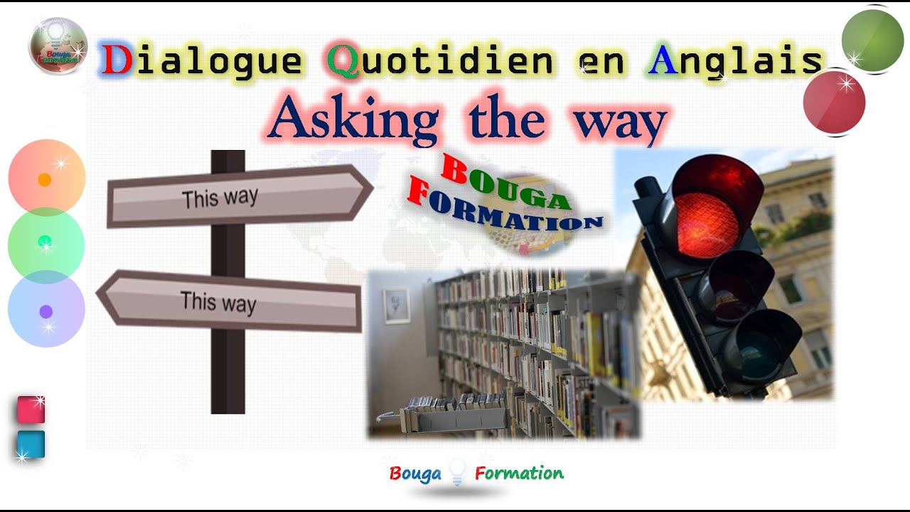 Dialogue Quotidien en Anglais : Asking the way - YouTube