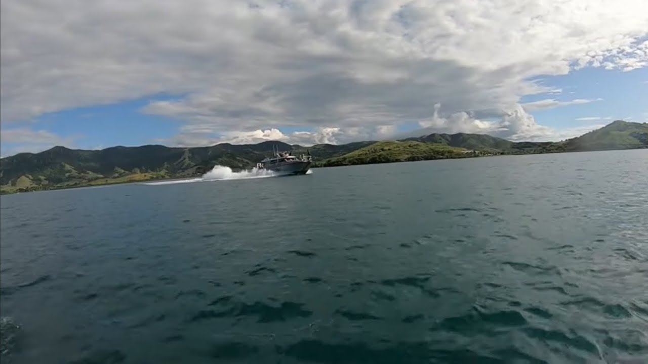 Boat trip around Navitilevu Bay from Duadua Bay Resort. - YouTube