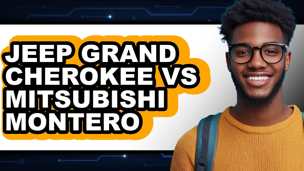 Jeep Grand Cherokee vs Mitsubishi Montero - Which is Better? - YouTube