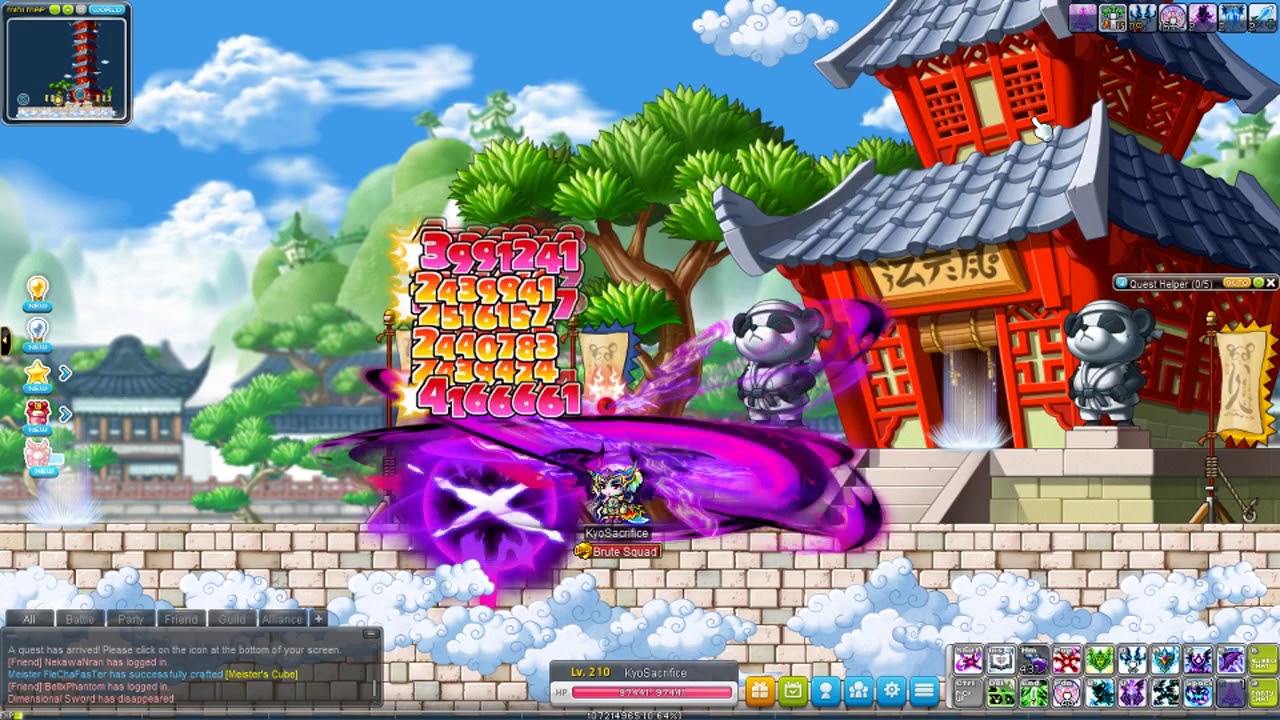 Maplestory Demon Slayer Skills