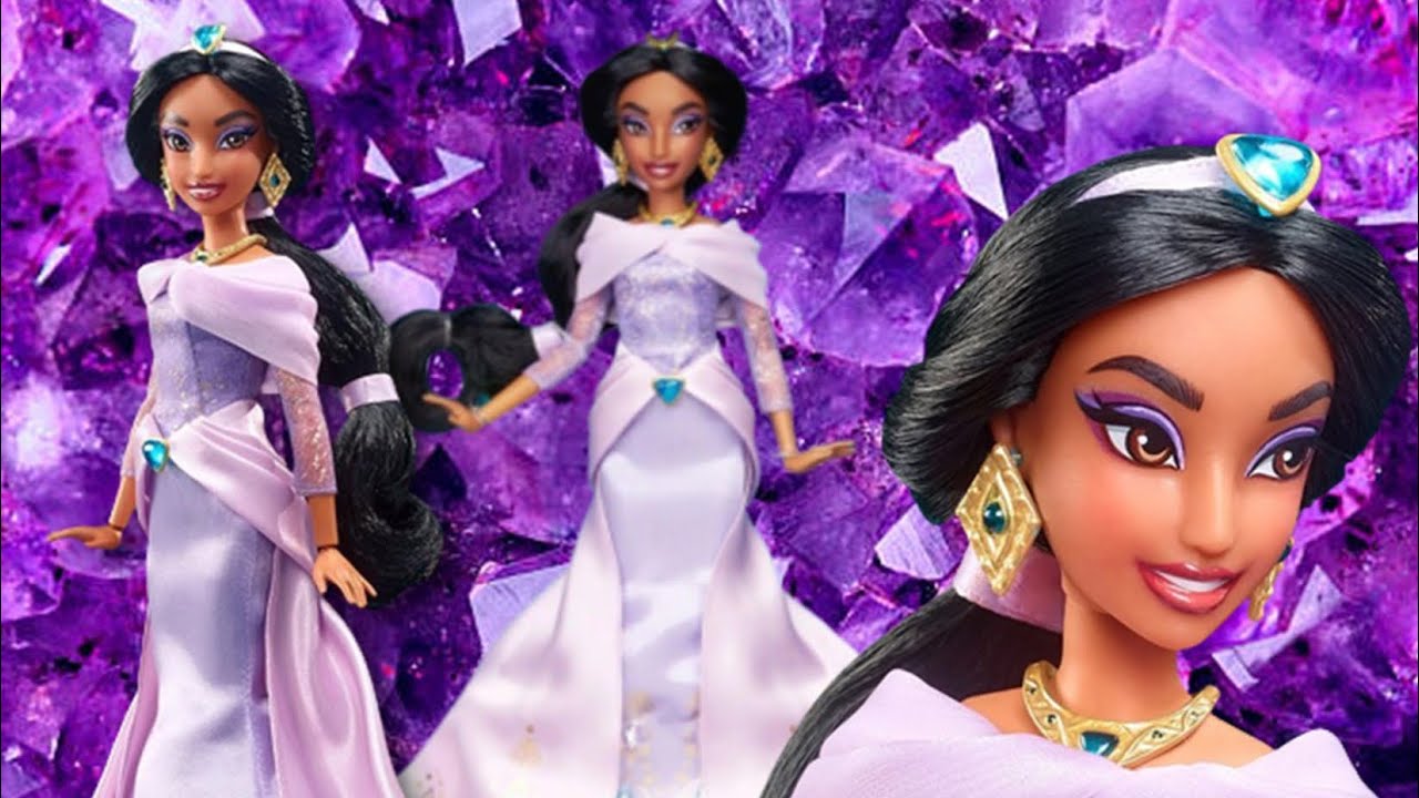 Princess Jasmine 💎🧞‍♂️ “Radiance Collection” by Mattel Doll Review 🐅 ...