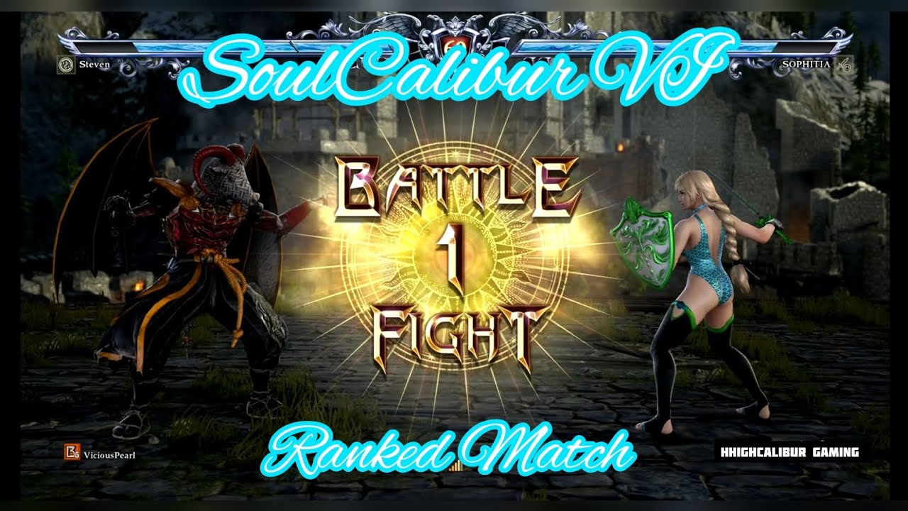 Soulcalibur Vi Sophitia Vs Azwel Viciouspearl Ranked Match Youtube