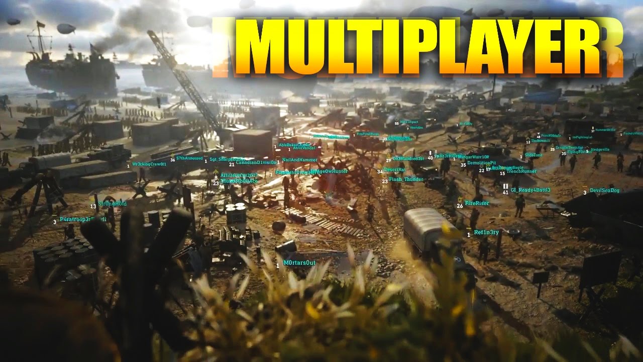 Call of Duty: (COD) WW2 SMALL MULTIPLAYER TEASE PREVIEW - YouTube