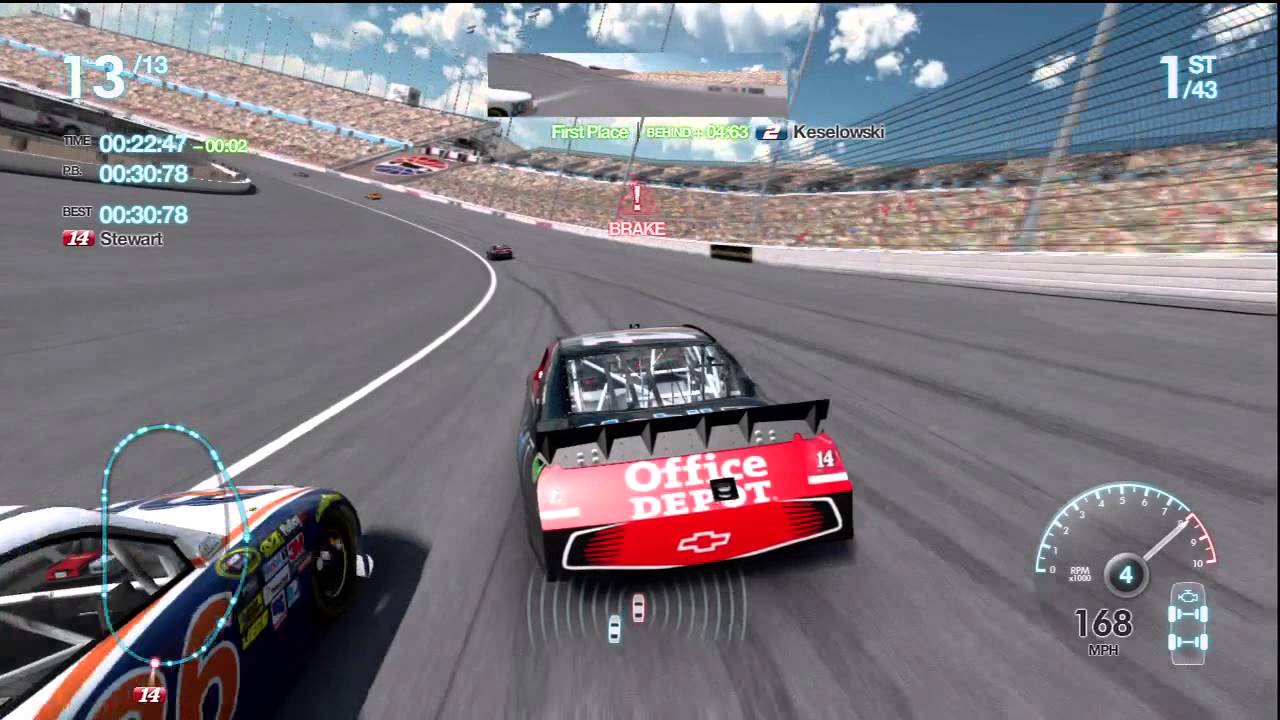 Nascar Inside Line Las Vegas What If Race - YouTube