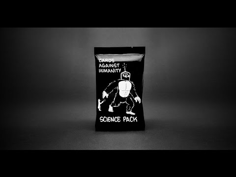 Cards Against Humanity - Science Pack Unboxing - YouTube