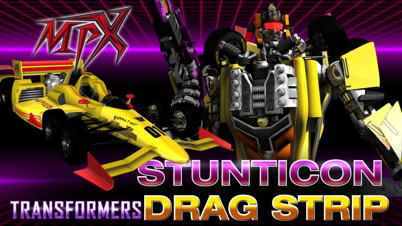 Transformers Stunticon DRAGSTRIP - YouTube