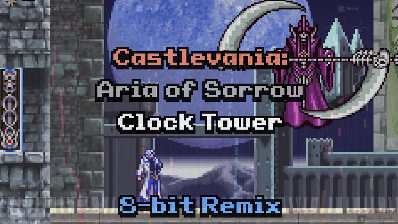 Castlevania: Aria of Sorrow - Clock Tower [8-bits 2A03] - YouTube