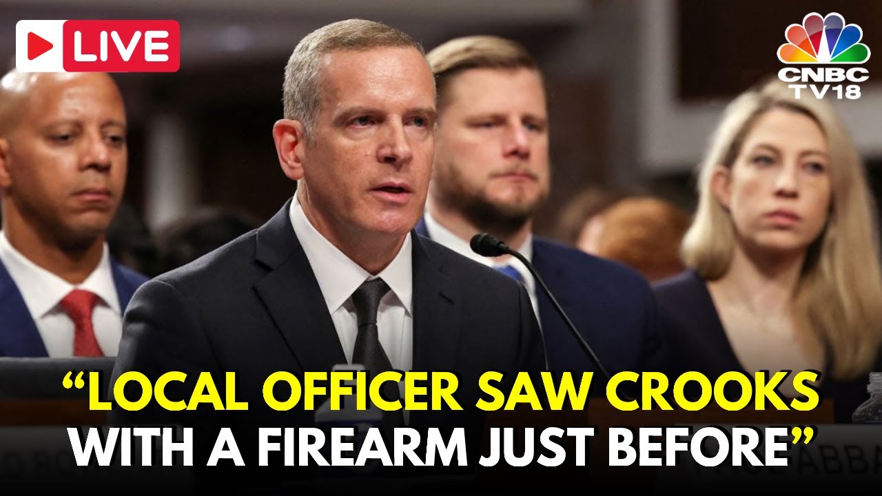 Senate Hearing LIVE: Local Officer Saw Crooks with a Firearm Just ...