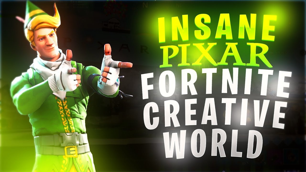 Insane Fortnite Creative World! (Pixar!!) - YouTube