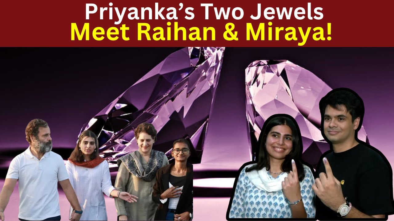 Who Are Priyanka Gandhi’s ‘Two Jewels’? l TSW News - YouTube