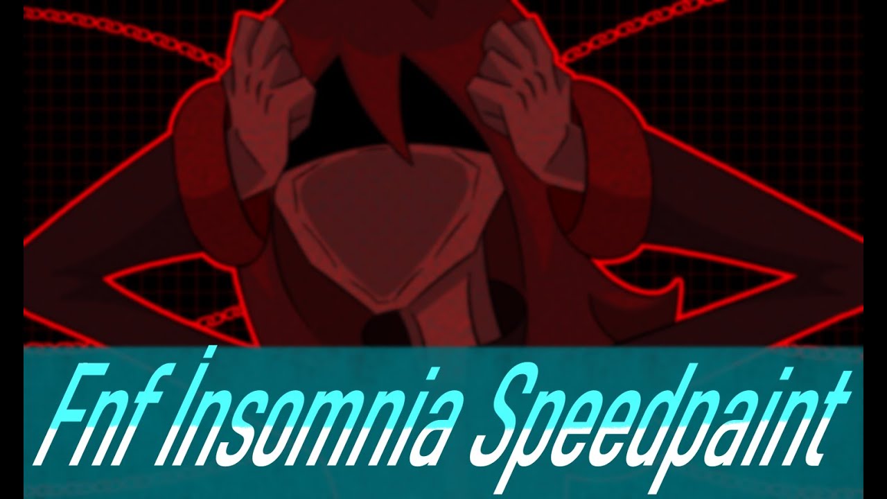 Fnf hypno's lullaby İnsomnia Speedpaint - YouTube