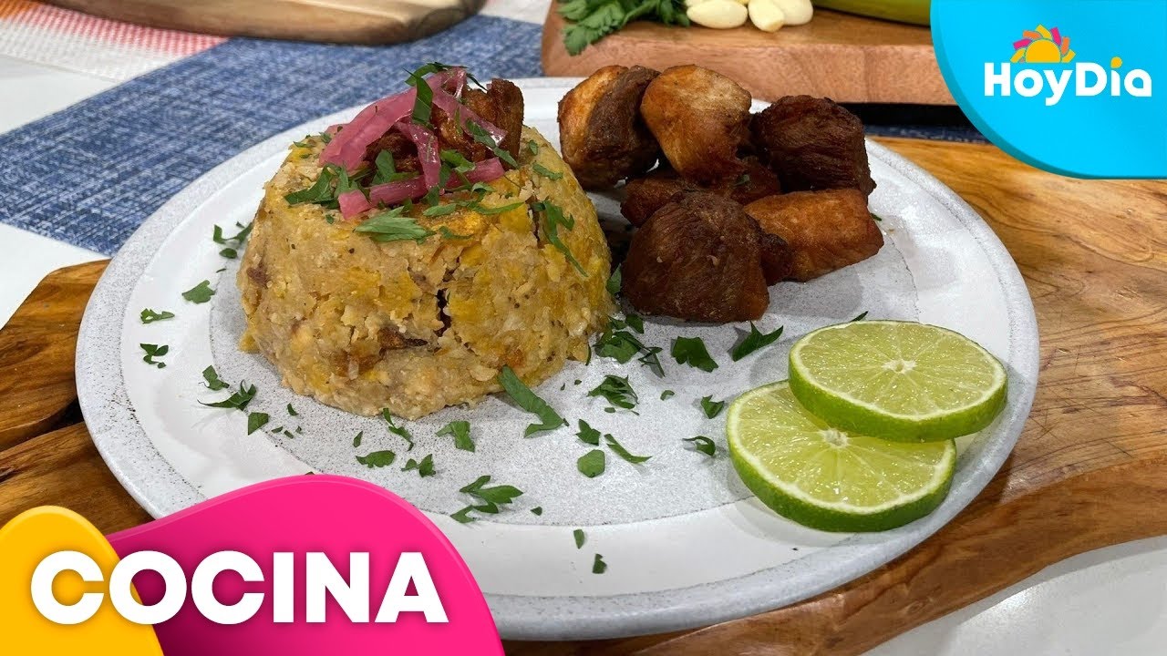 Receta de mofongo con chicharrón y carne frita cargada de sabor boricua ...