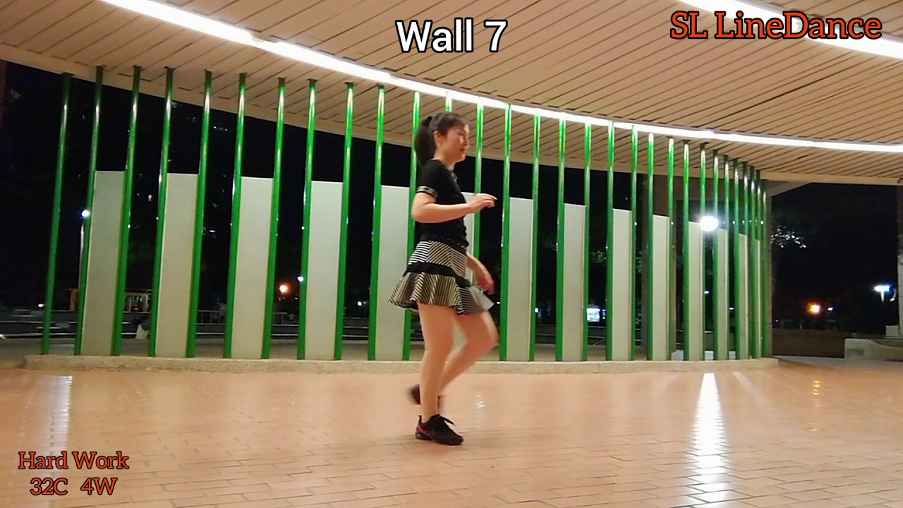 Hard Work - Line Dance (High Beginner) - YouTube