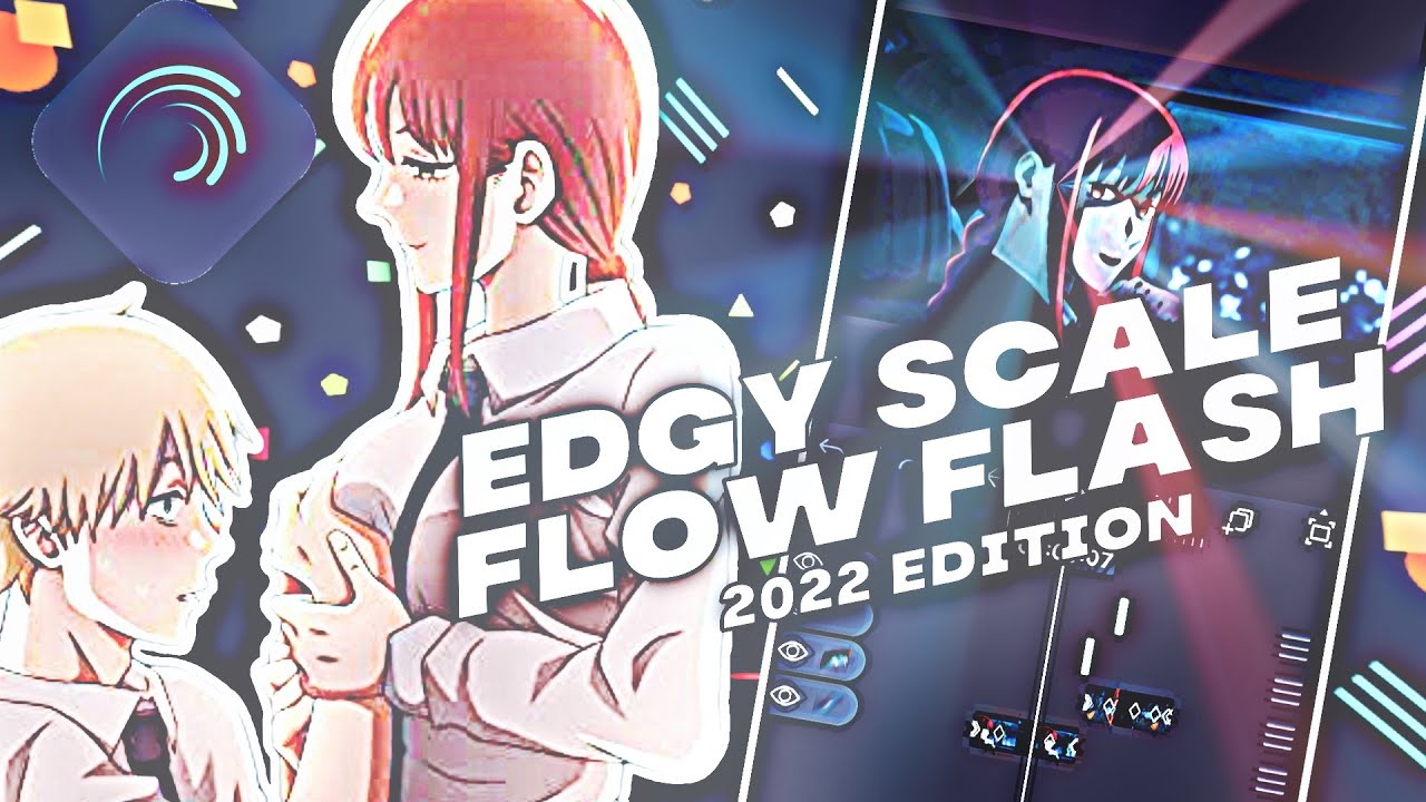Edgy Scale / Flash | Alight Motion Tutorial - YouTube