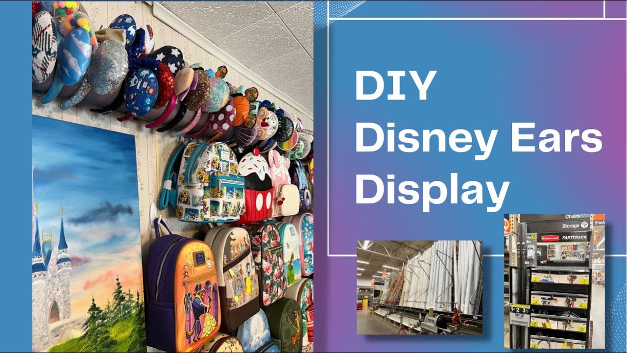 How To DIY Disney Ear Display Holder - YouTube