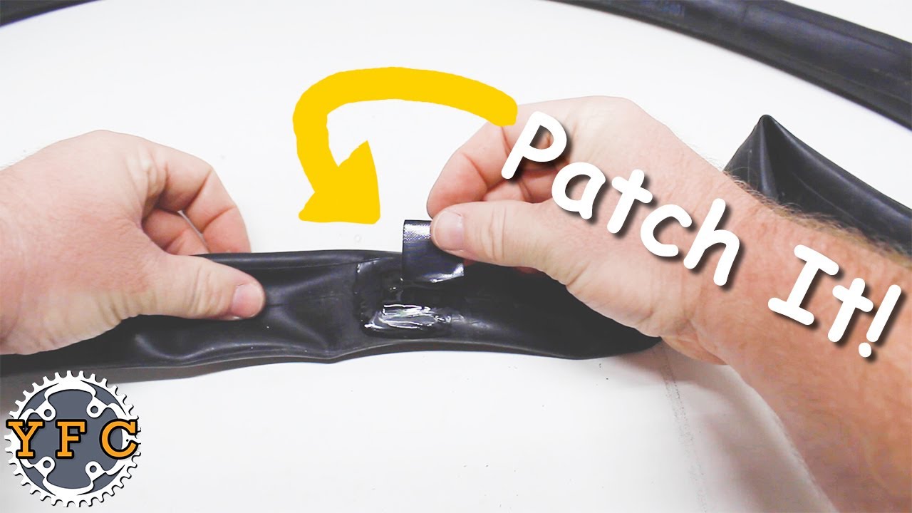 How to Patch a Bicycle Tube - YouTube