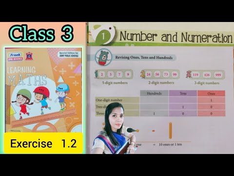 NUMBER and NUMERATION, UNIT- 1 (Exercise 1.2 ), class 3 #maths # ...