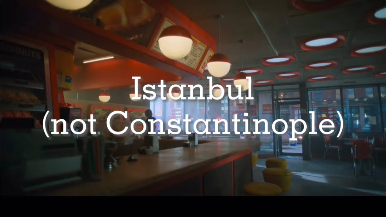 Istanbul (not Constantinople) Lyric Video - YouTube