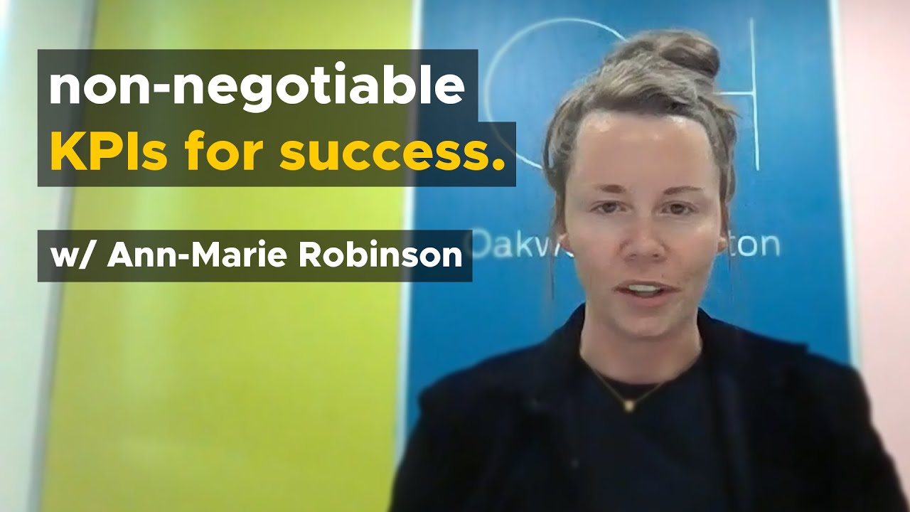 The Power of Sticking to the Basics with Anne-Marie Robinson - YouTube