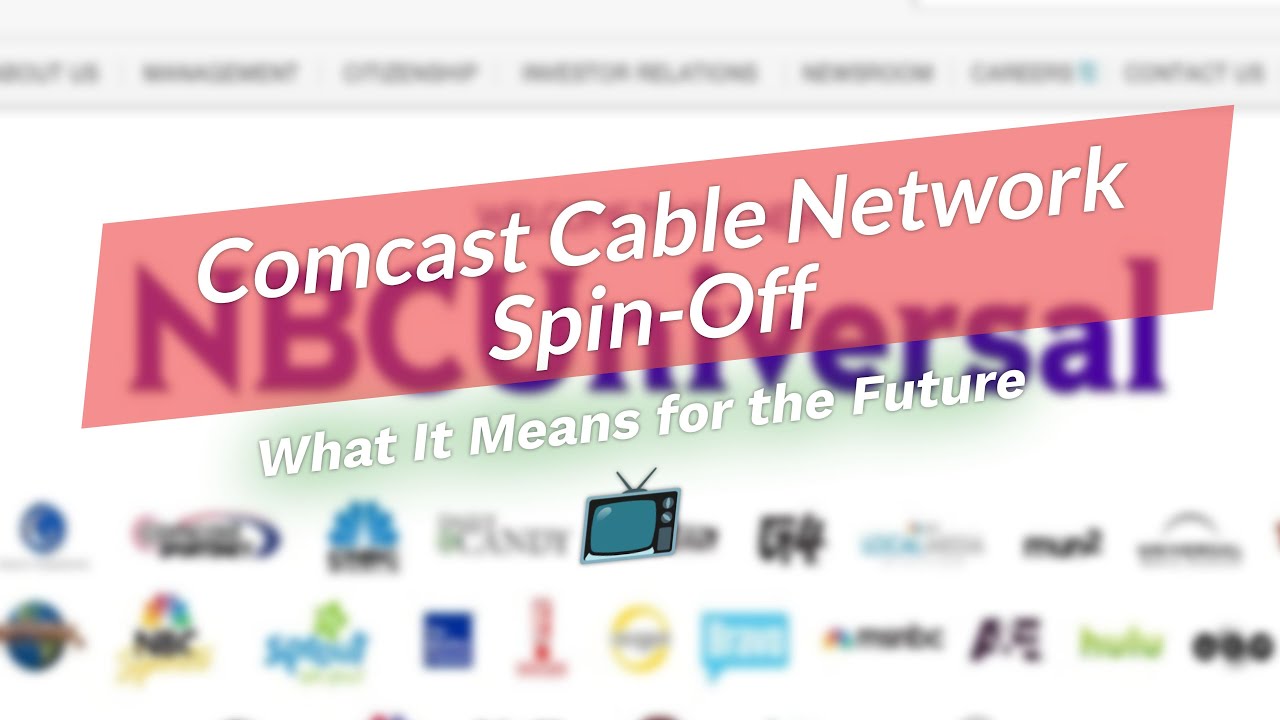 Comcast's Bold Move: Cable Network Spin-Off! 📺💰 - YouTube